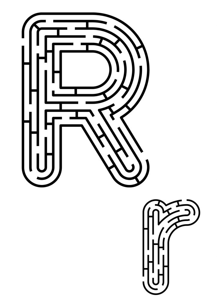 Letter R Coloring Sheet (Free + Printable)
