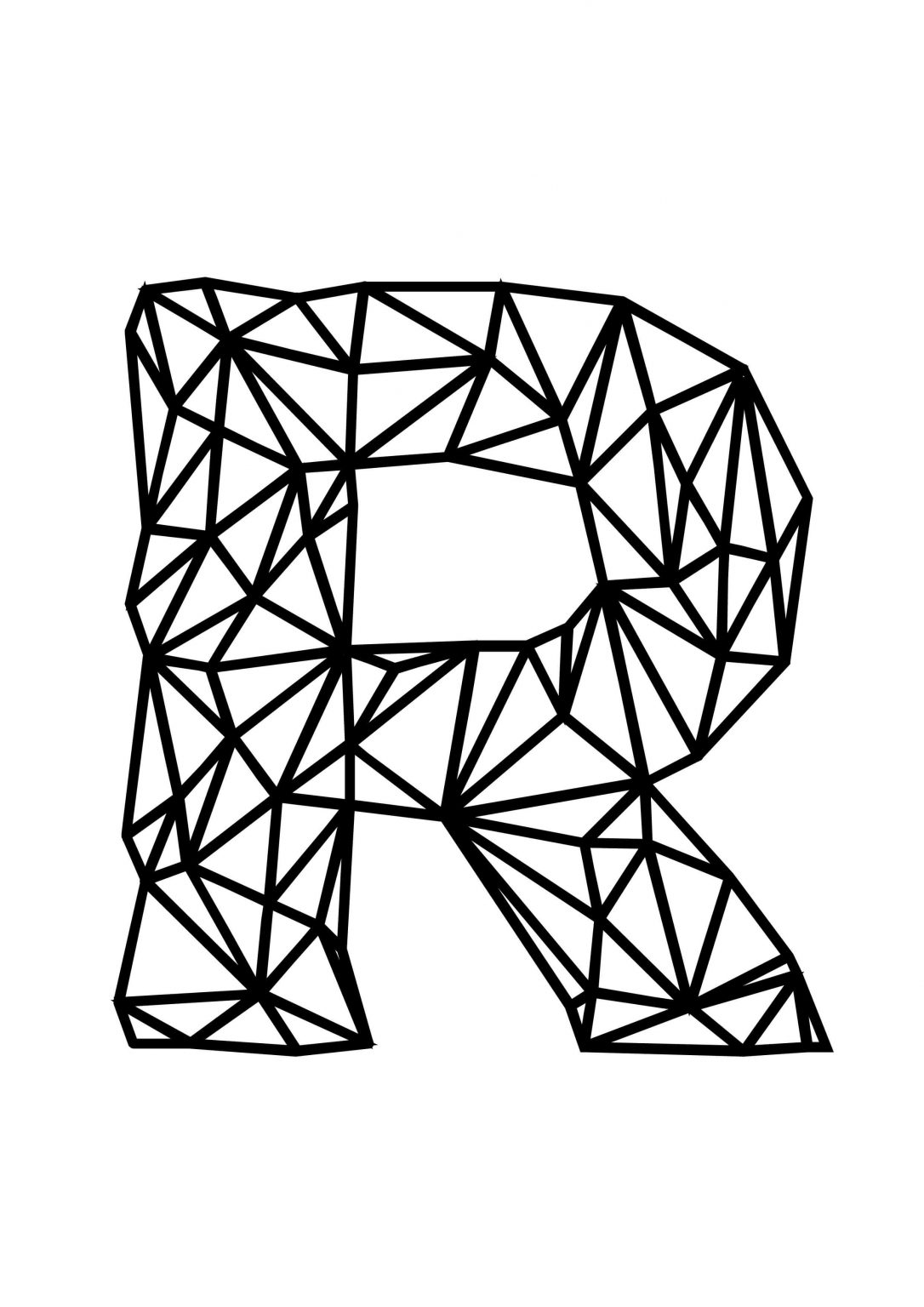Letter R Coloring Sheet (Free + Printable)