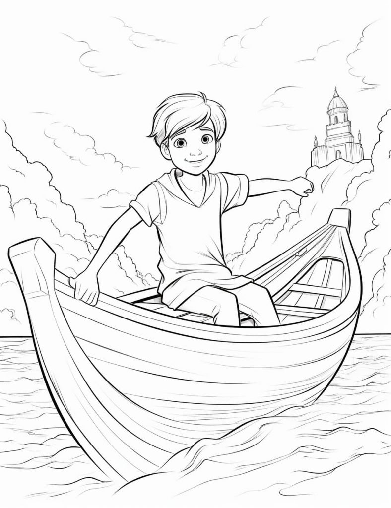 Peter Pan Color Sheets (Free + Printable)