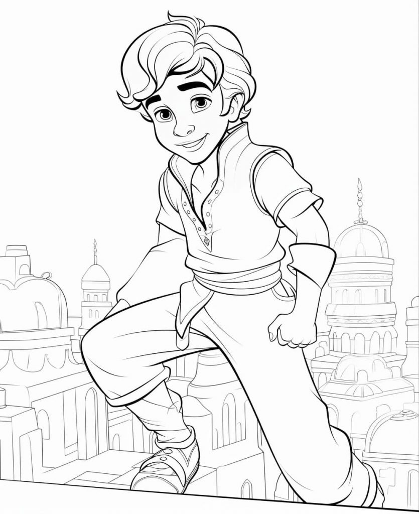 Peter Pan Color Sheets (Free + Printable)