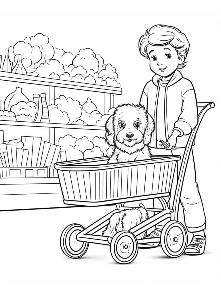 Pets Color Sheets (Free & Printable)