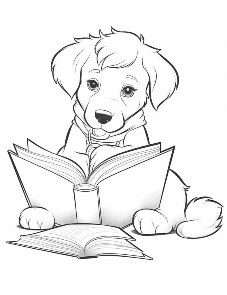 Pets Color Sheets (Free & Printable)