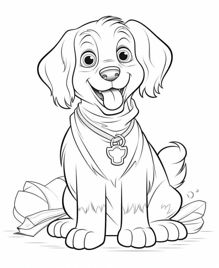 Pets Color Sheets (Free & Printable)