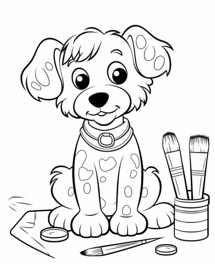 Pets Color Sheets (Free & Printable)