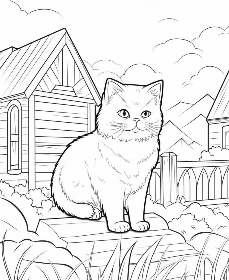 Pets Color Sheets (Free & Printable)