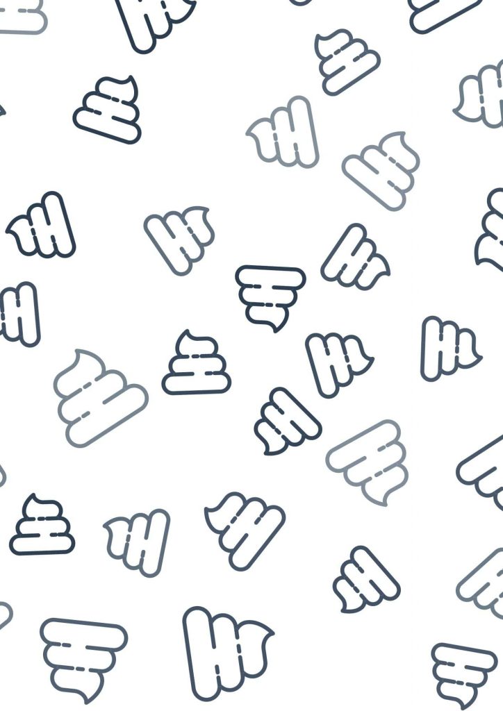 Poop coloring sheet (free & printable) | Kokoprint.com