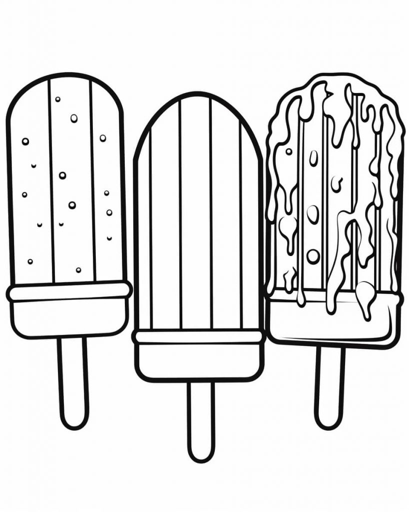 Popsicle color sheet (free to print)