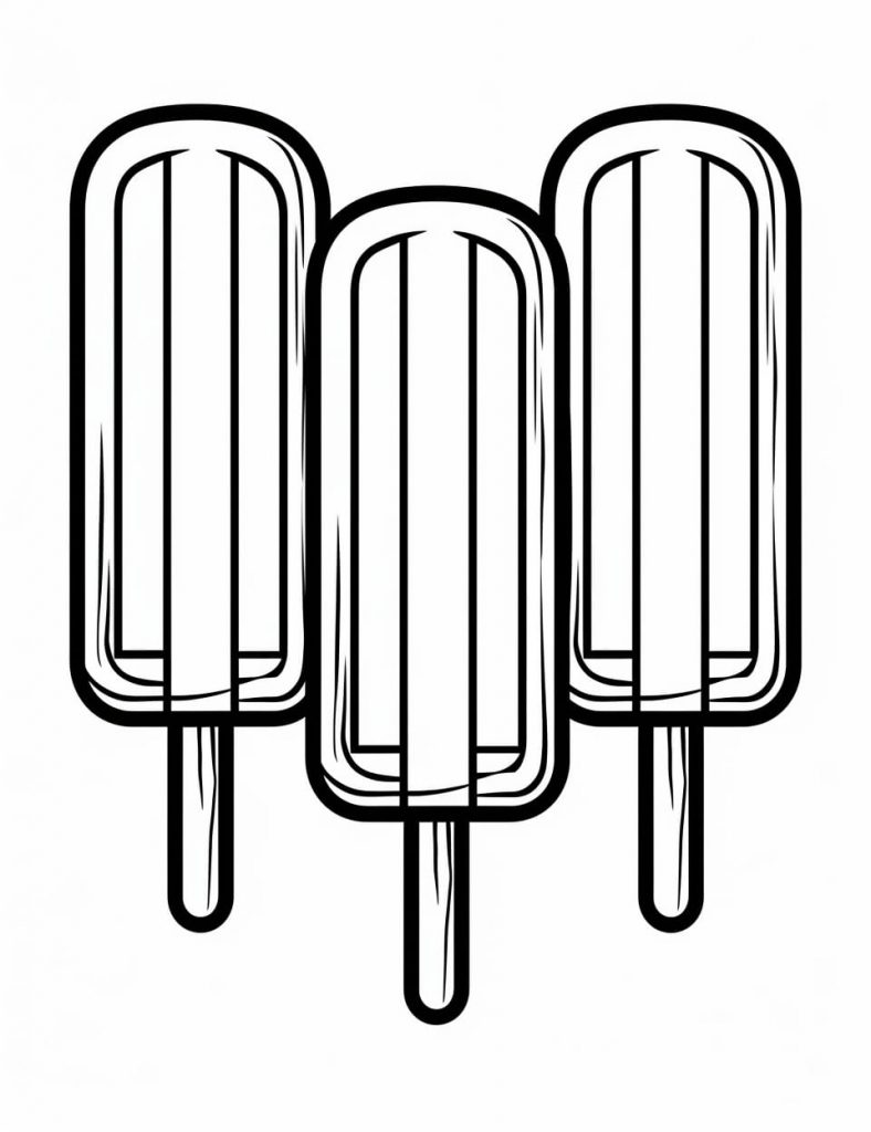 Popsicle color sheet (free to print)