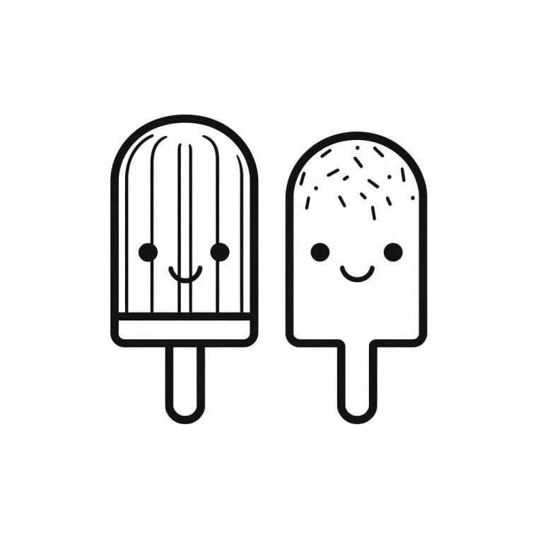 Popsicle color sheet (free to print)