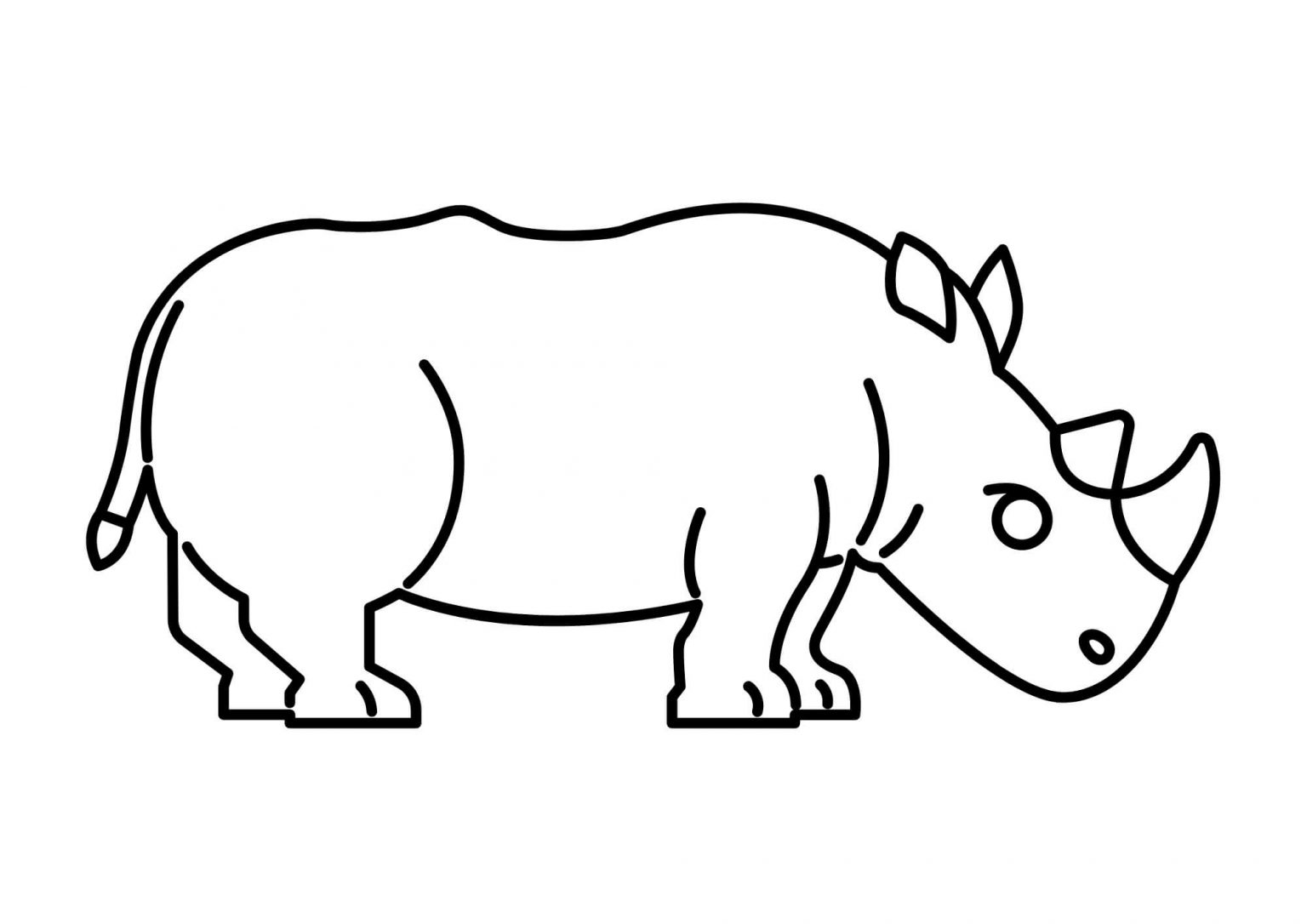 Rhino Color Sheets (Free & Printable)
