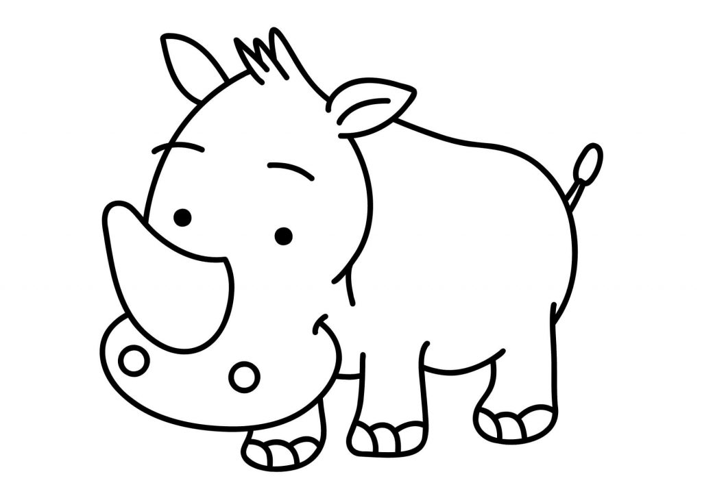 Rhino Color Sheets (Free & Printable)