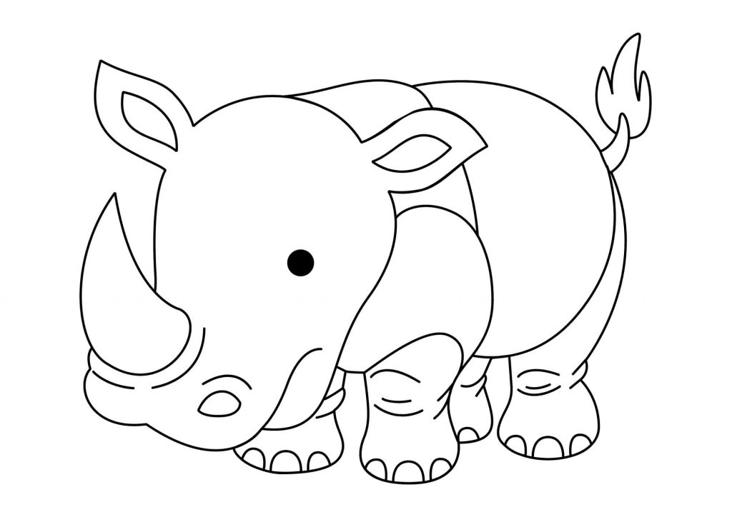 Rhino Color Sheets (Free & Printable)