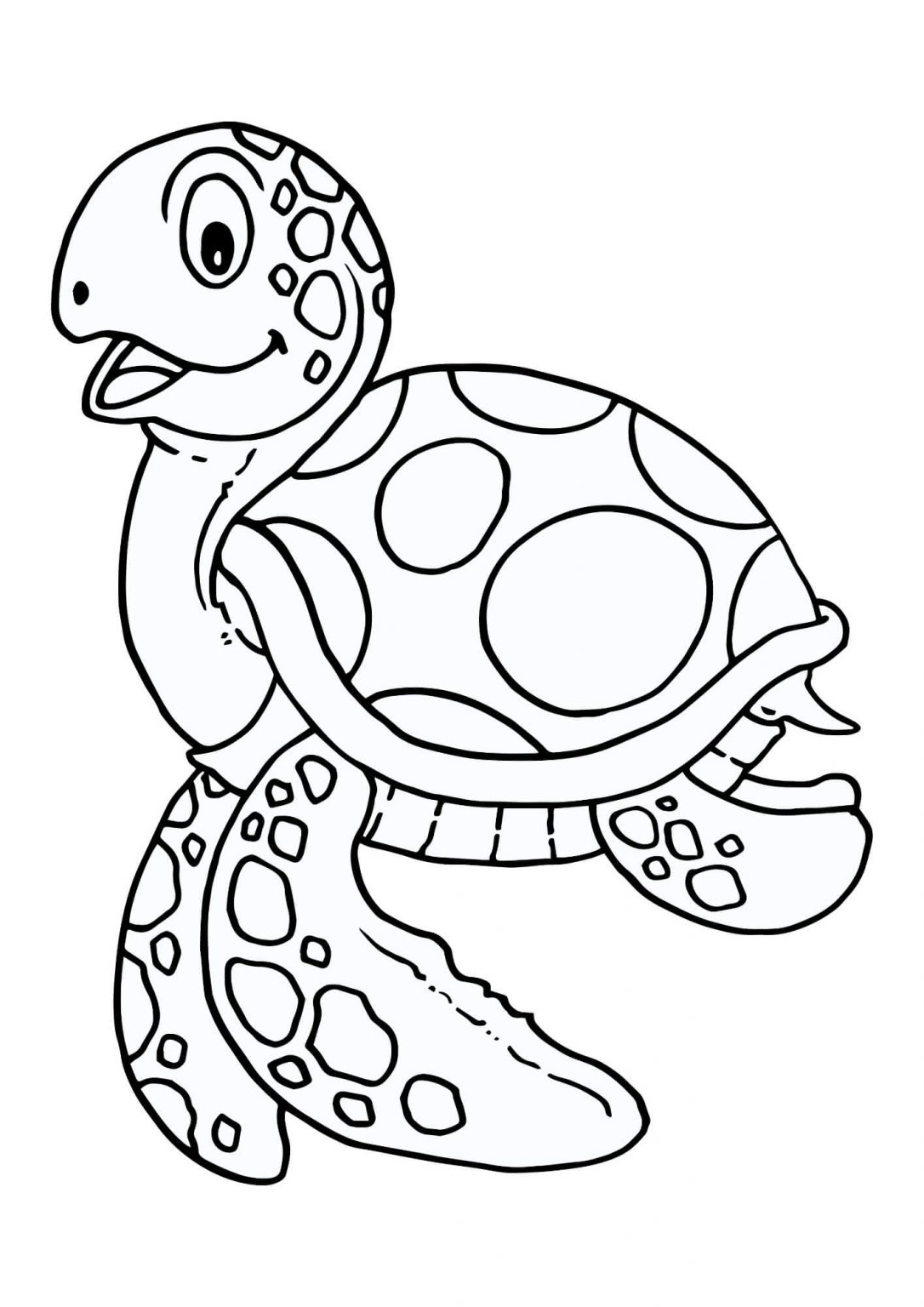 Sea animal Color Sheets (Free + Printable)