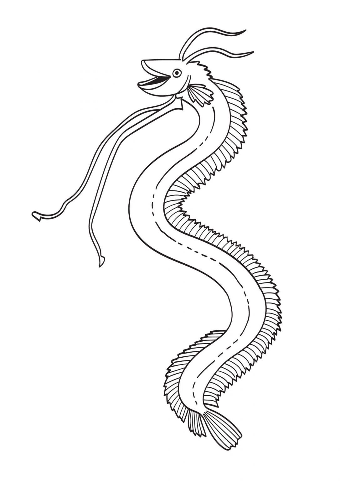 Sea creatures Color Sheets (Free + Printable) | Kokoprint.com