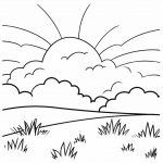 Sky Color Sheets (Free + Printable)