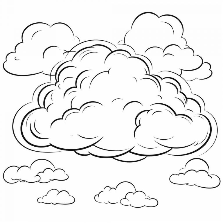 Sky Color Sheets (Free + Printable)