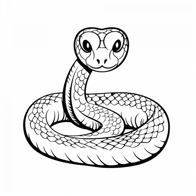 Snakes Color Sheets (Free + Printable)