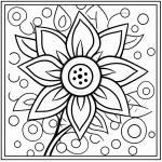 Spring Flowers Coloring Sheets (Free + Printable)
