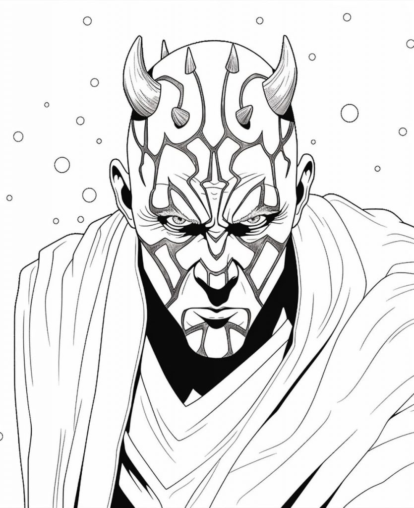 Star Wars Color Sheets (Free & Printable)