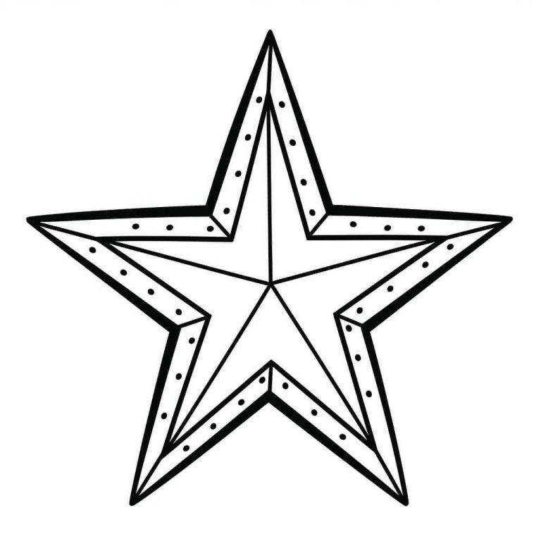 Stars Color Sheets (Free + Printable) | Kokoprint.com