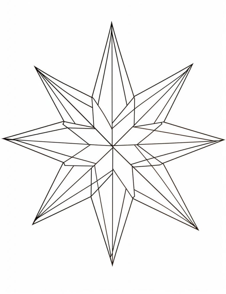 Stars Color Sheets (Free + Printable) | Kokoprint.com