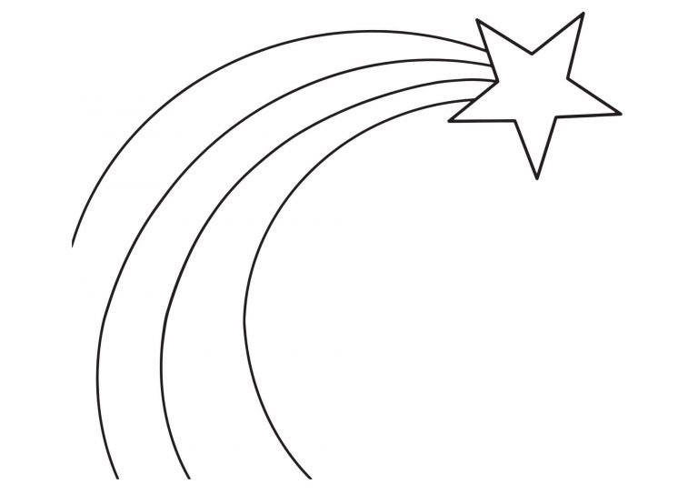 Stars Color Sheets (Free + Printable) | Kokoprint.com