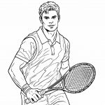 Tennis Color Sheet (Free & Printable) | Kokoprint.com