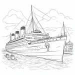 Titanic Coloring Sheets (Free & Printable)