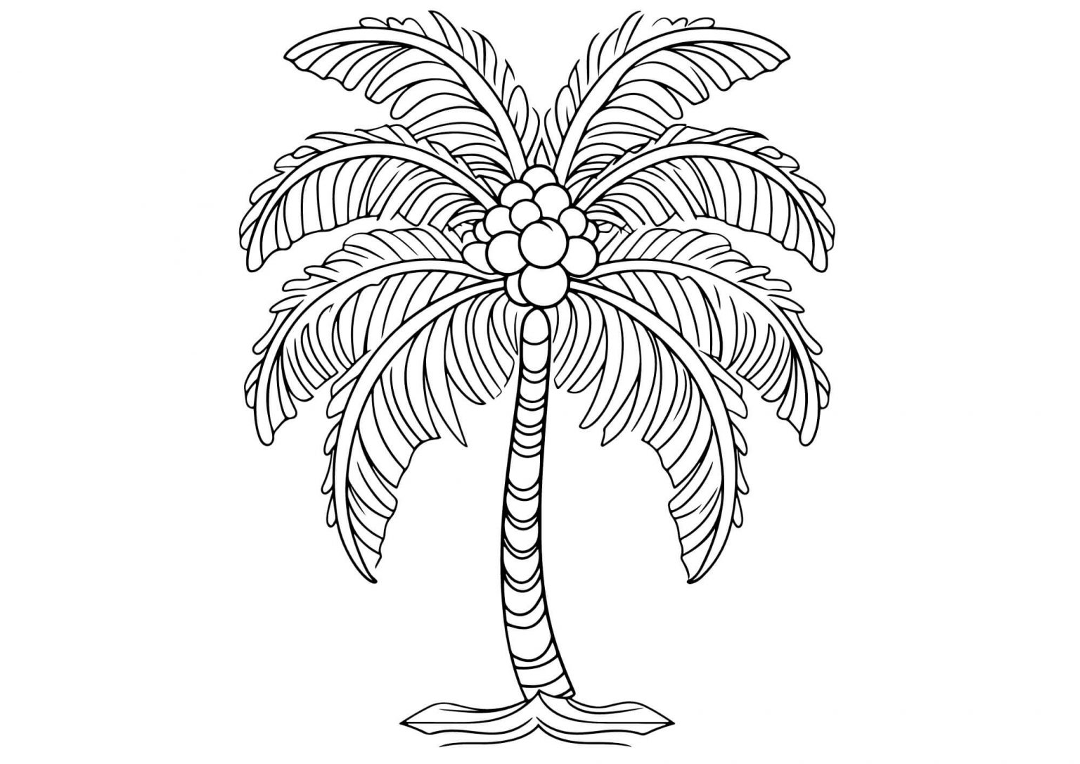 Trees Color Sheets (Free + Printable) | Kokoprint.com