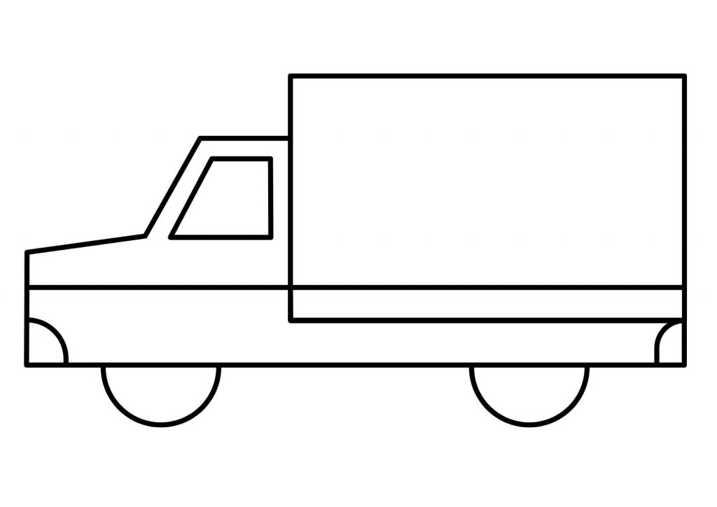 Truck Color Sheet (Free + Printable)