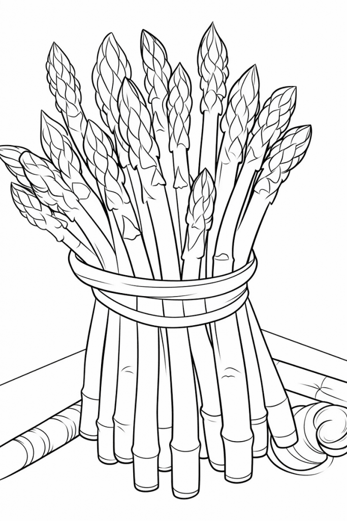 Vegetables Color Sheet (Free + Printable) | Kokoprint.com