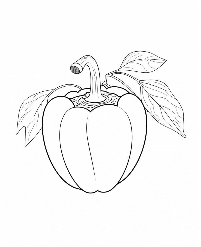 Vegetables Color Sheet (Free + Printable) | Kokoprint.com