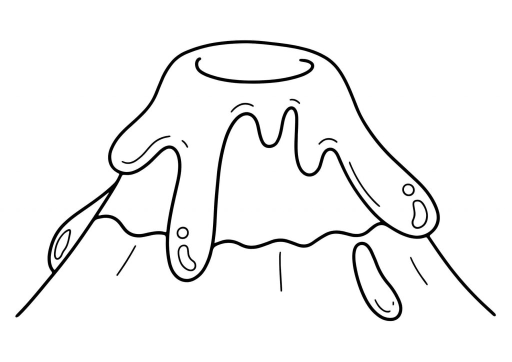 Volcano Color Sheets (Free + Printable) | Kokoprint.com