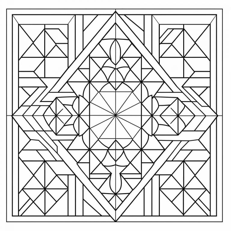 Adult coloring pages PDF - Kokoprint.com