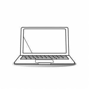 Ausmalbilder Computer (100% Kostenlos zum Ausdrucken) - Kokoprint.com