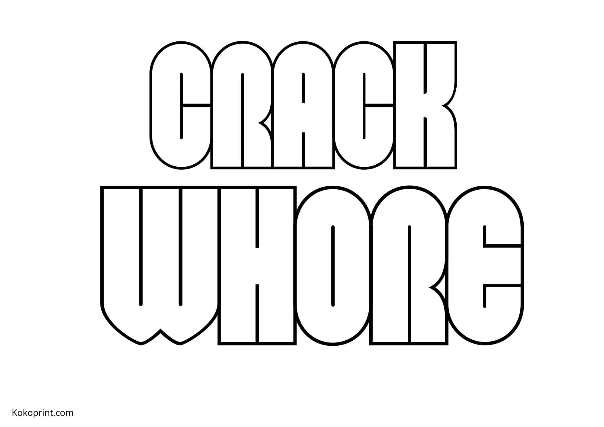 Curse word color pages - Kokoprint.com