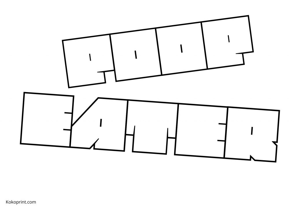 10 Cuss word coloring pages (printable) - Kokoprint.com