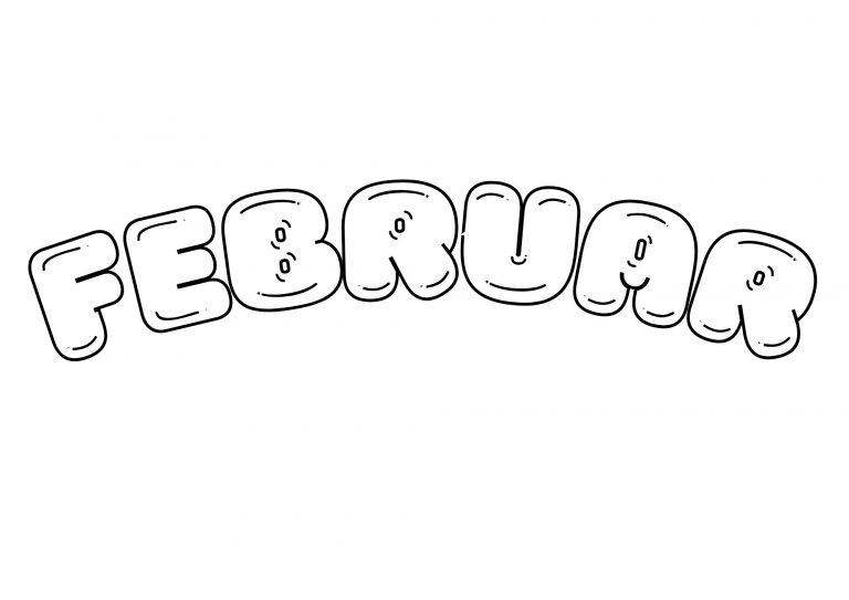 Februar Ausmalbilder (100% Kostenlos zum Ausdrucken) - Kokoprint.com