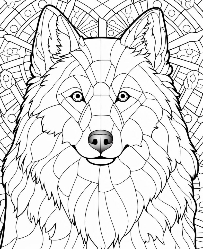 Free printable coloring pages for adults advanced - Kokoprint.com