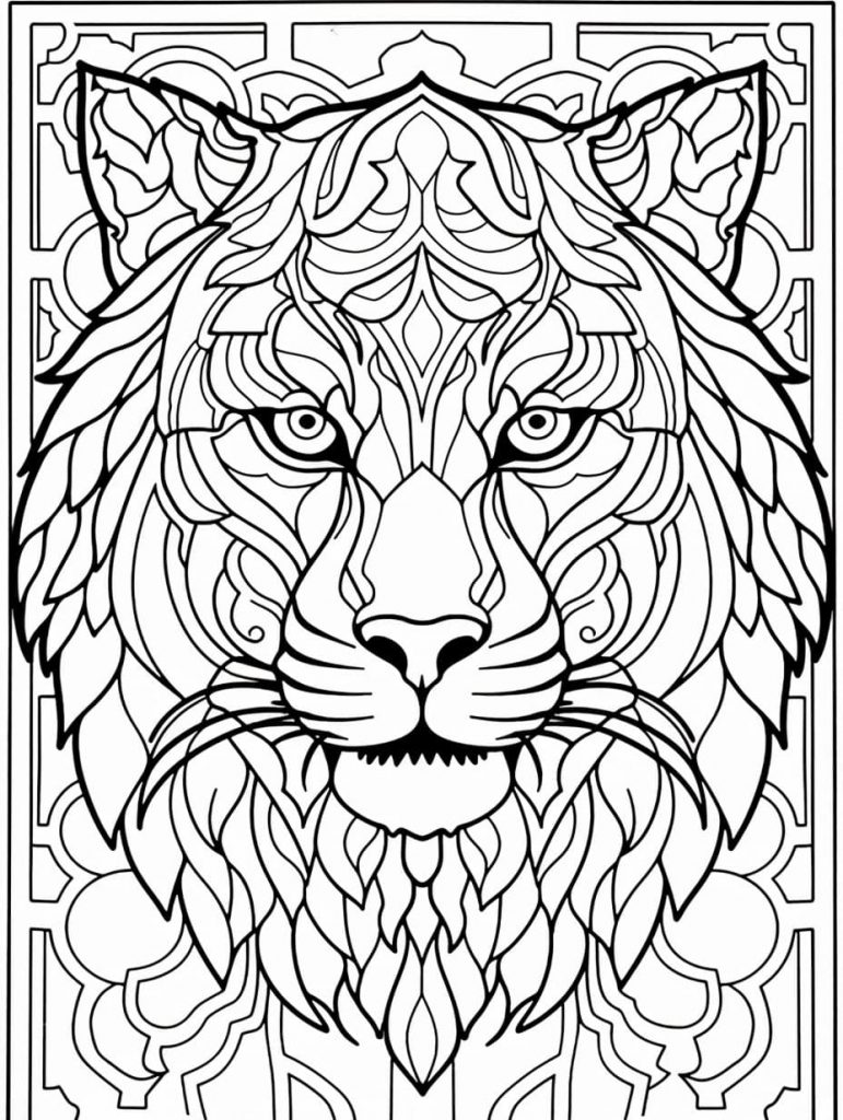 Free printable pictures to color for adults - Kokoprint.com