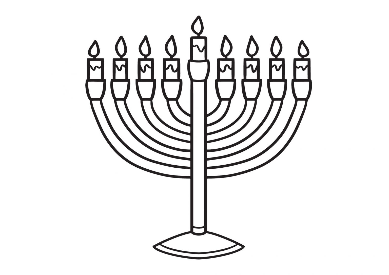 Chanukah Color Sheet (Free + Printable)