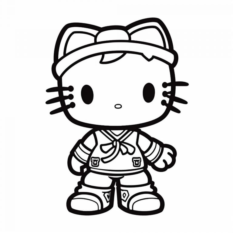 Hello Kitty Ausmalbilder (100% Kostenlos zum Ausdrucken) - Kokoprint.com