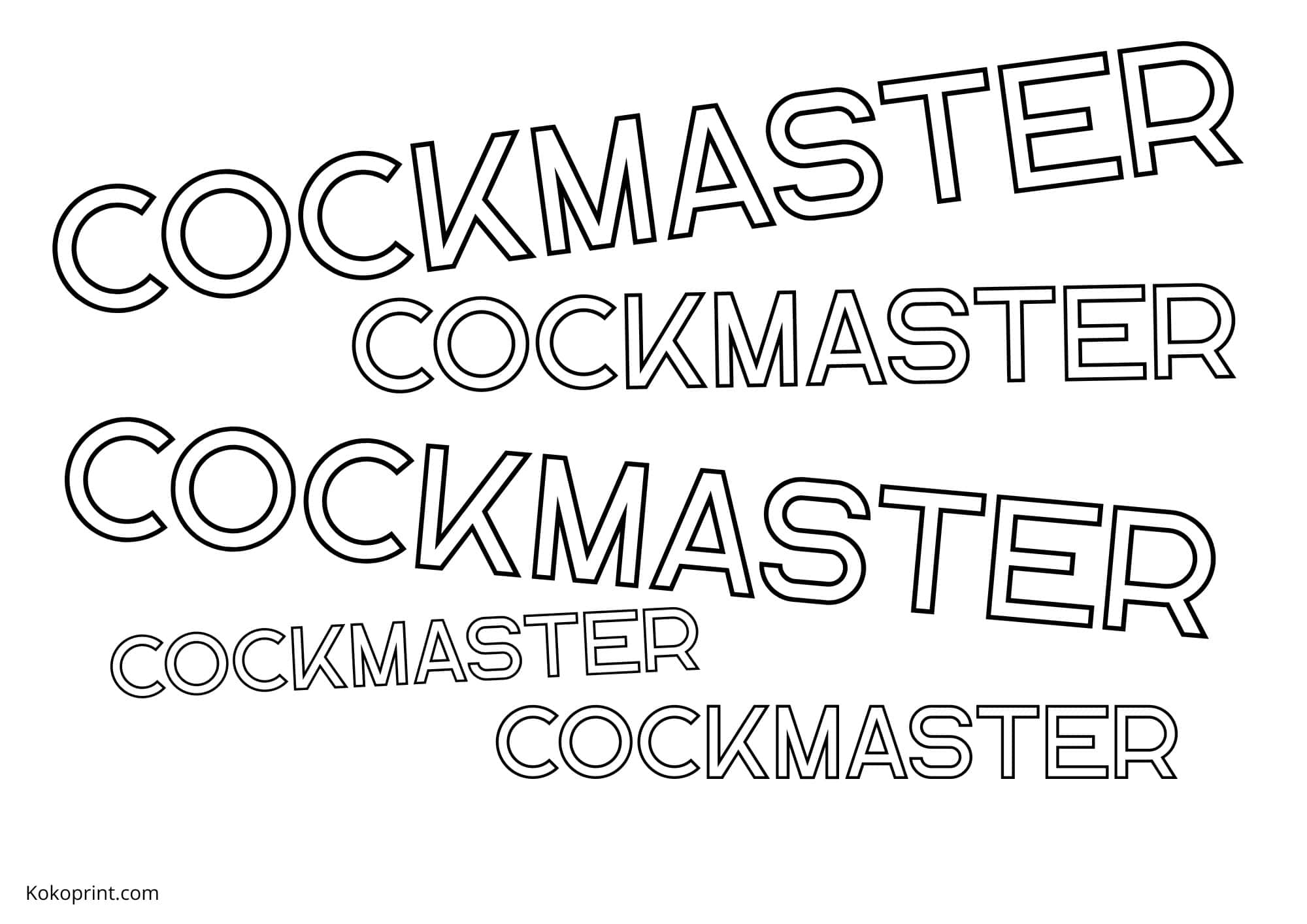 Inappropriate rude coloring pages - Kokoprint.com