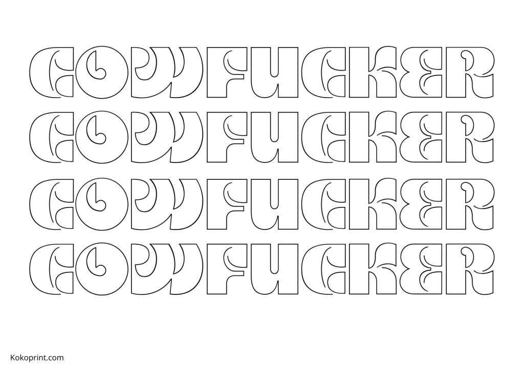 Inappropriate rude coloring pages - Kokoprint.com