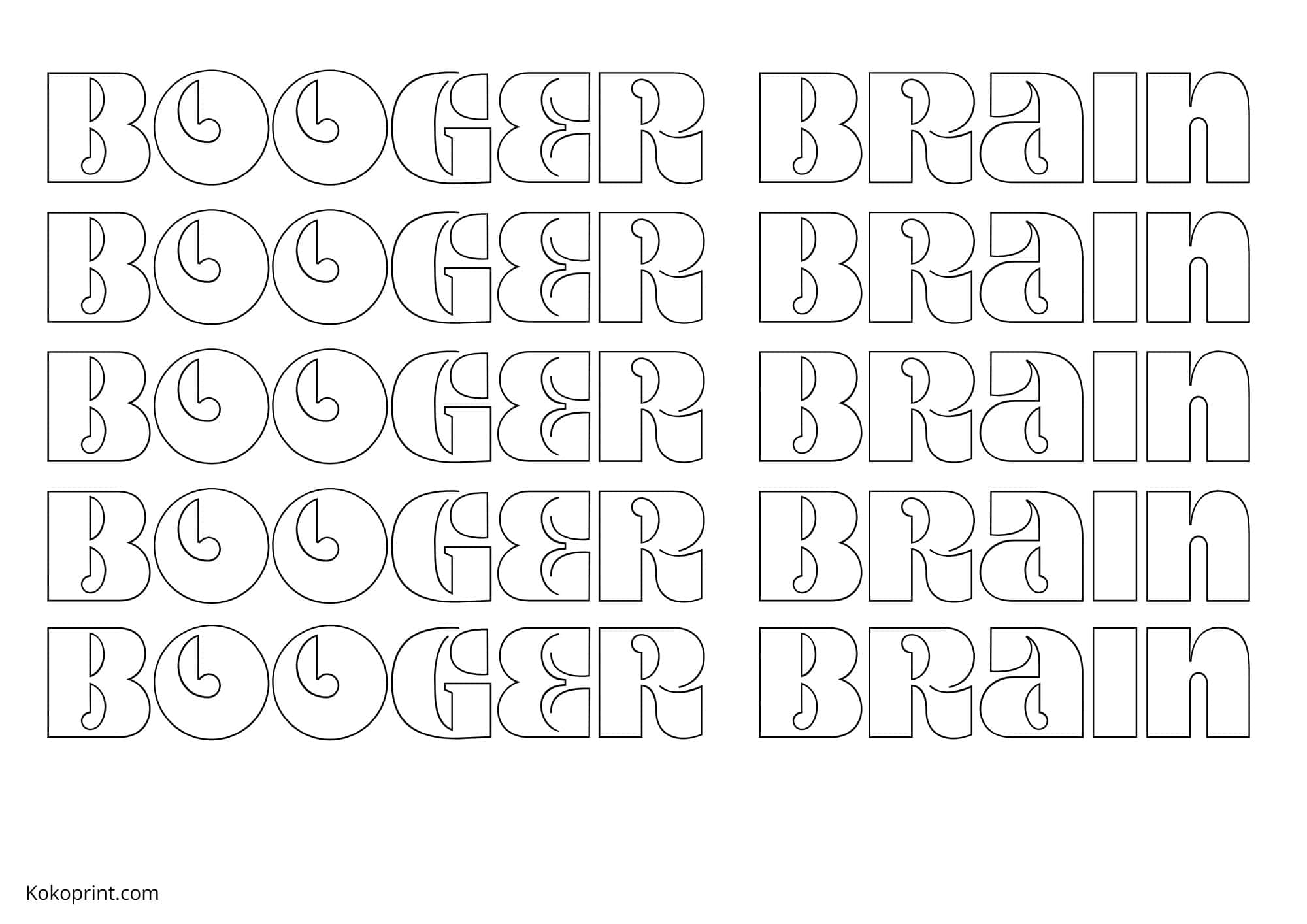 Profanity coloring pages - Kokoprint.com