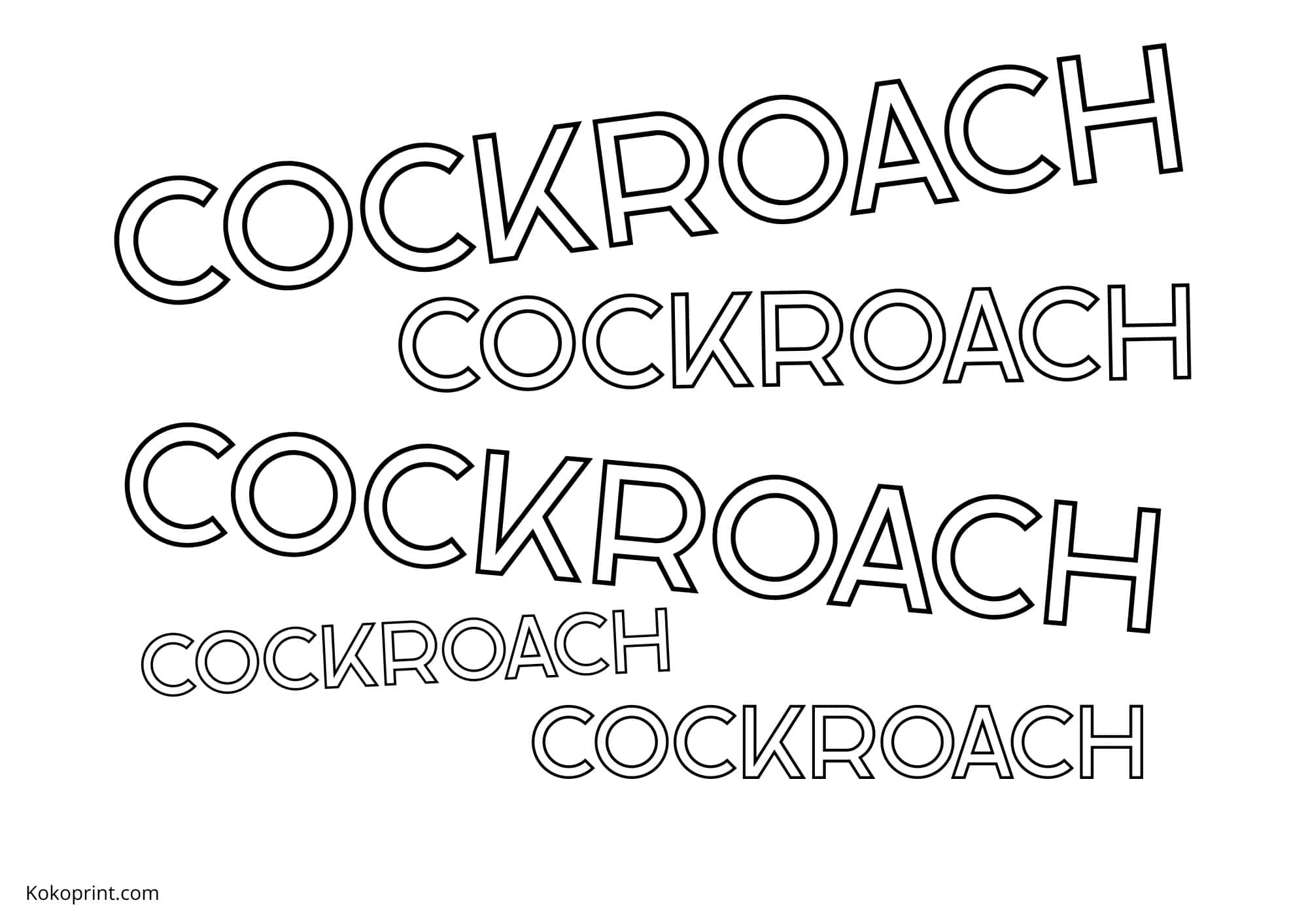 Profanity coloring pages - Kokoprint.com