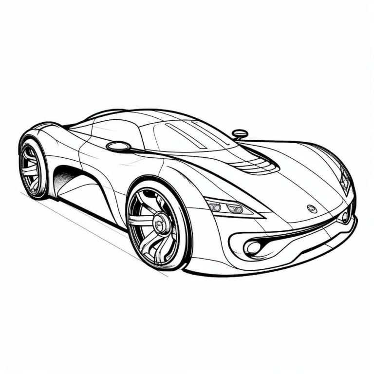 Rennwagen Ausmalbilder (100% Kostenlos zum Ausdrucken) - Kokoprint.com