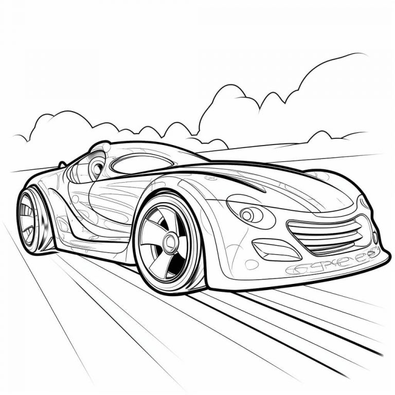 Rennwagen Ausmalbilder (100% Kostenlos zum Ausdrucken) - Kokoprint.com