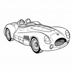 Rennwagen Ausmalbilder (100% Kostenlos zum Ausdrucken) - Kokoprint.com