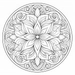 Therapeutic Mandala Coloring Pages (+ Free PDFs) - Kokoprint.com